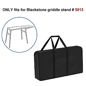 Blackhoso Carry Bag for Blackstone Griddle Stand 5013, Heavy Duty Griddle Stand Carry Bag Special Fade and UV Resistant Material, Durable and Convenient
