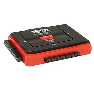 Tripp Lite USB 2.0 Hi-Speed to Serial ATA (SATA) and IDE Adapter for 2.5in / 3.5in / 5.25in Hard Drives(U238-000-1)