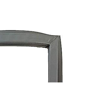 Norlake 003724 Door Gasket 38 1/2" X 79" 3-Sided Lh Hinge Filler No Mag Gray For Norlake 741275