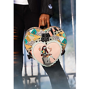 Loungefly Sally Heart Shaped Mini Backpack | Disney Backpacks Standard