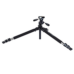SLIK Pro 700 DX Tripod with 700DX 3-Way, Pan-and-Tilt Head - Titanium