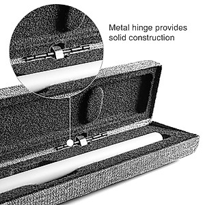 tomtoc Holder Case for 2024 New iPad Pencil Pro, iPad Pencil, Protective Storage Case for iPad Pen, Travel Carrying Pencil Box Fit for iPad Pro/Air 2024/iPad Air 5/iPad Mini 6