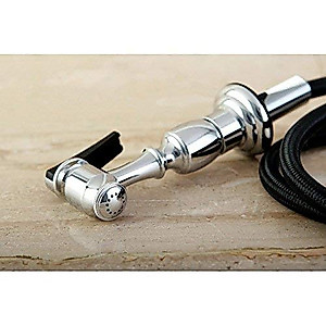 Kingston Brass KB1111BLBS Heritage 8-Inch Twin Handle Kitchen Faucet Sprayer, Chrome