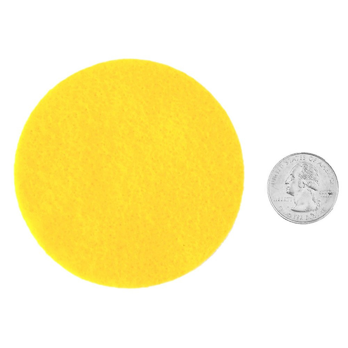 Playfully Ever After Blue, Red, White & Yellow Craft Felt Circles (3 Inch - 30pc)