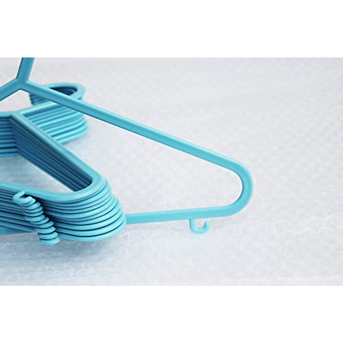 Mainstay 18 Count Pack Ash Blue Plastic Hangers