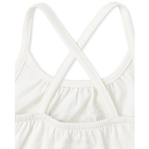 The Children's Place Baby Girls Sleeveless Playwear Sets 4-Pack, Leopard Black, 12-18 Months