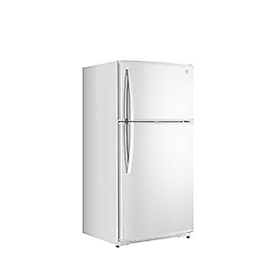 Kenmore Top-Freezer Refrigerator with LED Lighting and 20.8 Cubic Ft. Total Capacity, White