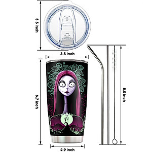 ERDONE Christmas Tumbler- Christmas Mug Insulated Cup- Christmas Gifts For Women Men Girls- Tumbler 20 Oz