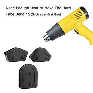 ASHATA 16mm Tubing Bending Kit, Acrylic Hard Tube 45/90/180 Degree Bending Mould Kit, Hard Tube Elbow Mold for Computer Blender Water Cooling System