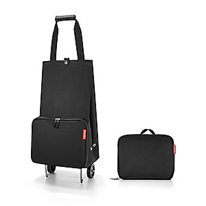 reisenthel foldabletrolley Black - Foldable, Compact Shopping cart - Easy to Store