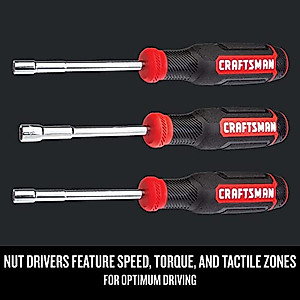 CRAFTSMAN Mechanics Tool Set, SAE and Metric, 1/2, 1/4, and 3/8 Drive Sizes, 298-Piece (CMMT12039)