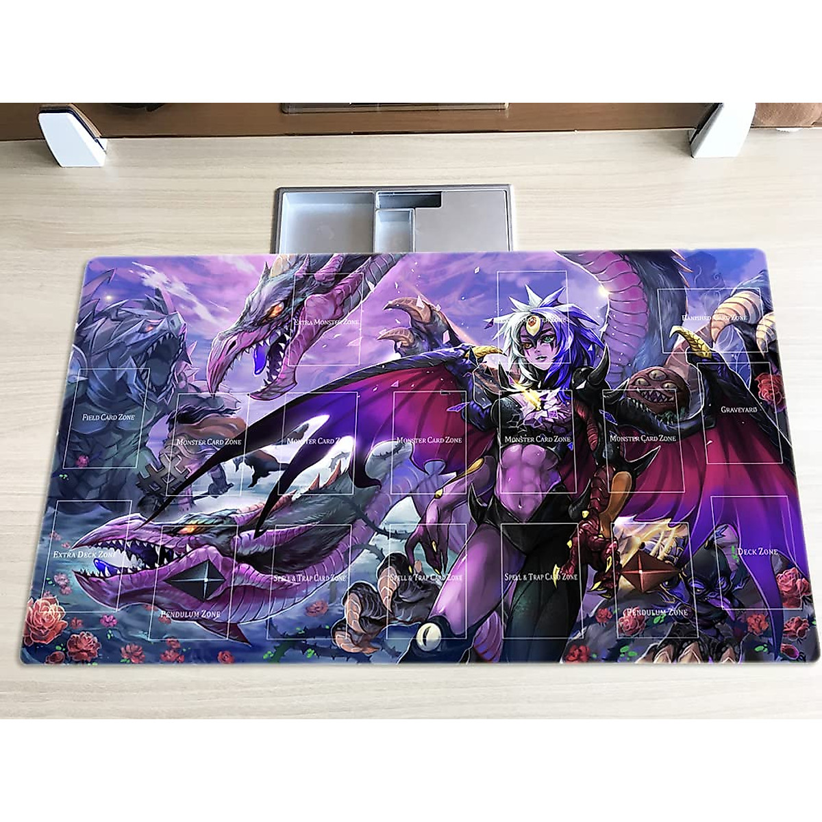 Mlikemat NEW Playmat Yubel Trading Card Game CCG TCG OCG Mat + Free Bag (ZD014-18-A)