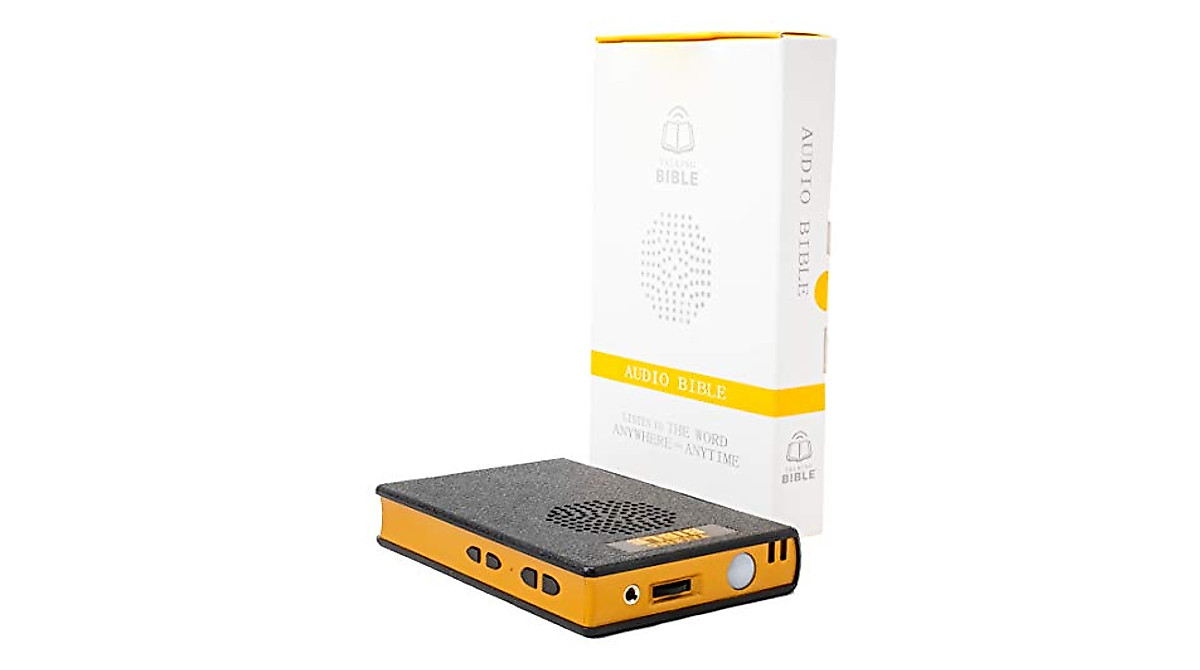 Talking Bible KJV Audio Player - Easy for Seniors, Kids, Blind