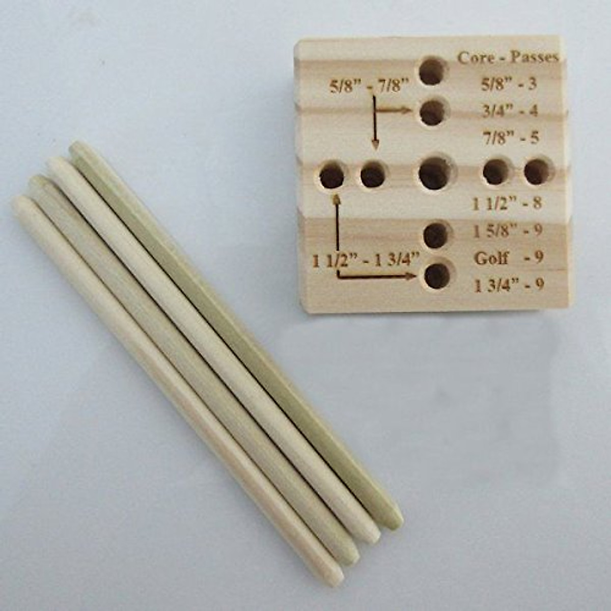 Multi-Monkey Paracord Tool Jig ~ Makes Ball Knots from 5/8" to 2 1/4"