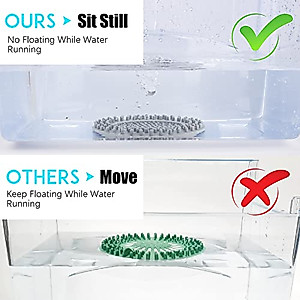 Shower Drain Hair Catcher/Shower Drain Cover/Tub Drain Hair Catcher, Stainless Steel Silicone Shower Hair Catcher for Bathtub Drain, Shower Drain Hair Trap Hair Stopper Shower Accessories