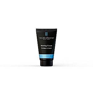 The Art of Shaving Lavender Travel Kit - Men's Razor with 1oz Pre-Shave Oil, 1.5oz Shaving Cream, Shaving Brush & 1oz After-Shave Balm