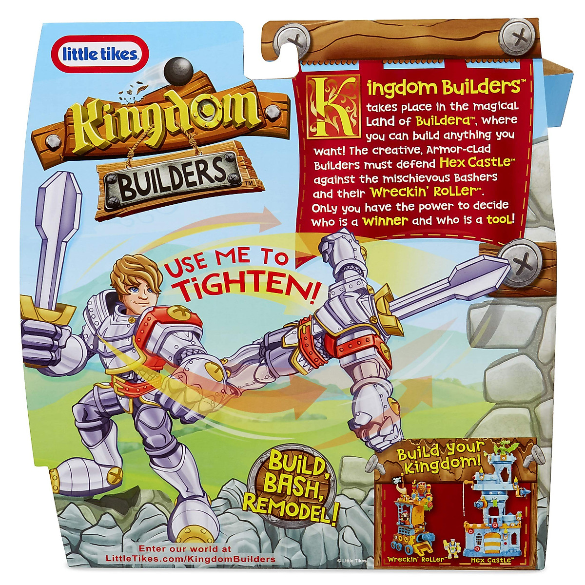 Little Tikes Kingdom Builders-Sir Phillip Toy, Multicolor