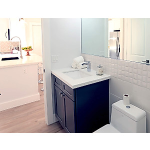 ALFI brand AB1598-PC Polished Chrome Single Hole Waterfall Bathroom Faucet