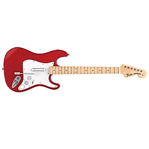 Rock Band 4 Wireless Fender Stratocaster Guitar Controller for PlayStation 4 - Red