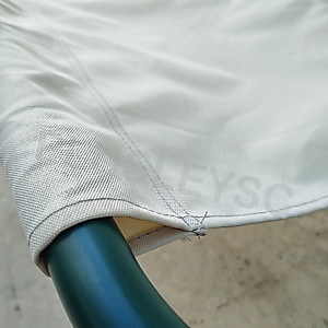 PLUSLEYSC Seat Patio Swing Seat Cover, Waterproof Thickened 900D 2/3 Seat Chair Bench Replacement, General Heavy Duty Swing Seat Cover