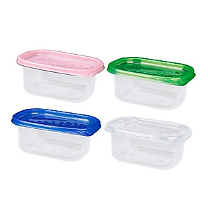 BUTIFULSIC 12 Pcs Disposable Rectangular Plastic Lunch Boxes with Lids Sealed Food Containers for Meal Prep Fruits and Cakes Multi Color Green