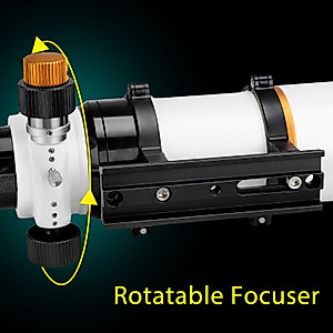 SVBONY SV503 Telescope, 70ED F6 Extra Low Dispersion Refractor OTA, Bundle with SV193 Focal Reducer and Field Flattener, for SV503 70mm F6 ED Refractors