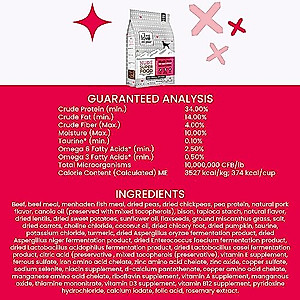 I and love and you Nude Superfood Dry Dog Food - Grain Free Kibble, Pork, Prebiotics & Probiotics,23-Pound