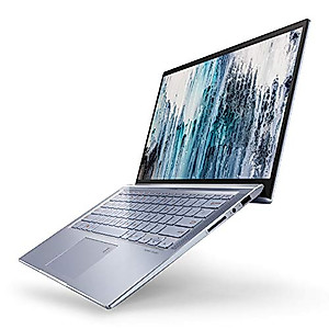 ASUS ZenBook 14 Ultra Thin and Light Laptop, 4-Way NanoEdge 14” FHD, Intel Core i7-10510U, 8GB RAM, 512GB PCIE SSD, NVIDIA GeForce MX250, Windows 10 Home, Utopia Blue, UX431FL-EH74