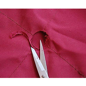 BELLRINO DECOR 7.5ft 8 Ribs RED Replacement STRONG & THICK Patio Umbrella Canopy Cover for (Canopy Only) (RED-78)