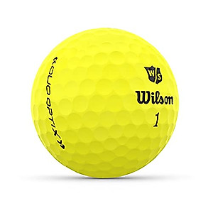 WILSON Staff Duo Optix Golf Ball - Yellow