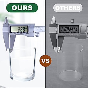 CONNOO 12Pack 10 OZ Clear Glass Candle Jars with Bamboo Lids for Making Candles, Large Size Empty Candle Tins with Wooden Lids, Bulk Clean Candle Containers - Dishwasher Safe