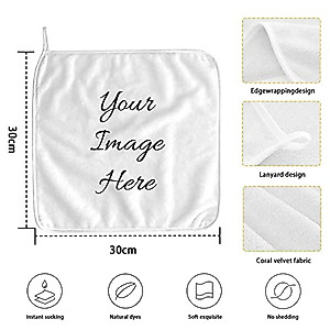 ZFRXIGN Boho Aztec Kitchen Towels Southwestern Hanging Towels Home Decor Bath Hand Towel Hang Cloth Tie Towel Absorbent Native American Tribal Indian Style