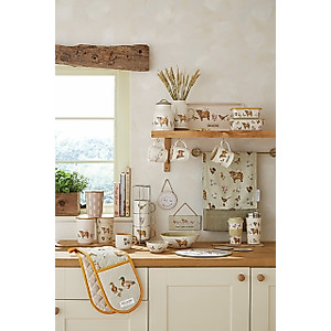 Cooksmart British Designed Ceramic Toast Rack | Toast Holder Perfect for Breakfast | Toast Racks for All Types of Kitchens - Buttercup Farm