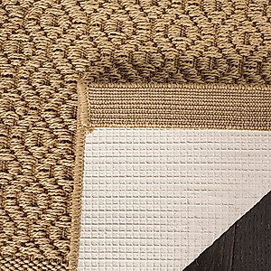 SAFAVIEH Palm Beach Collection Accent Rug - 2' x 3', Maize, Sisal & Jute Design, Ideal for High Traffic Areas in Entryway, Living Room, Bedroom (PAB355M)