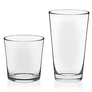 Libbey Preston 16-Piece Tumbler and Rocks Glass Set