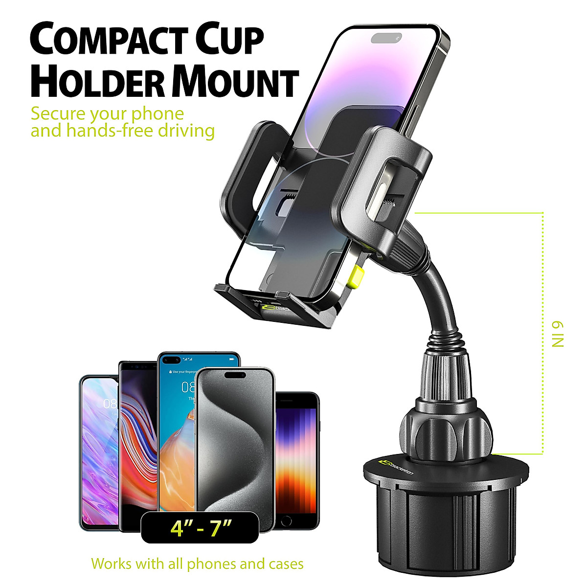 Bracketron TripGrip Cell Phone Mount for Car Air AC Vent
