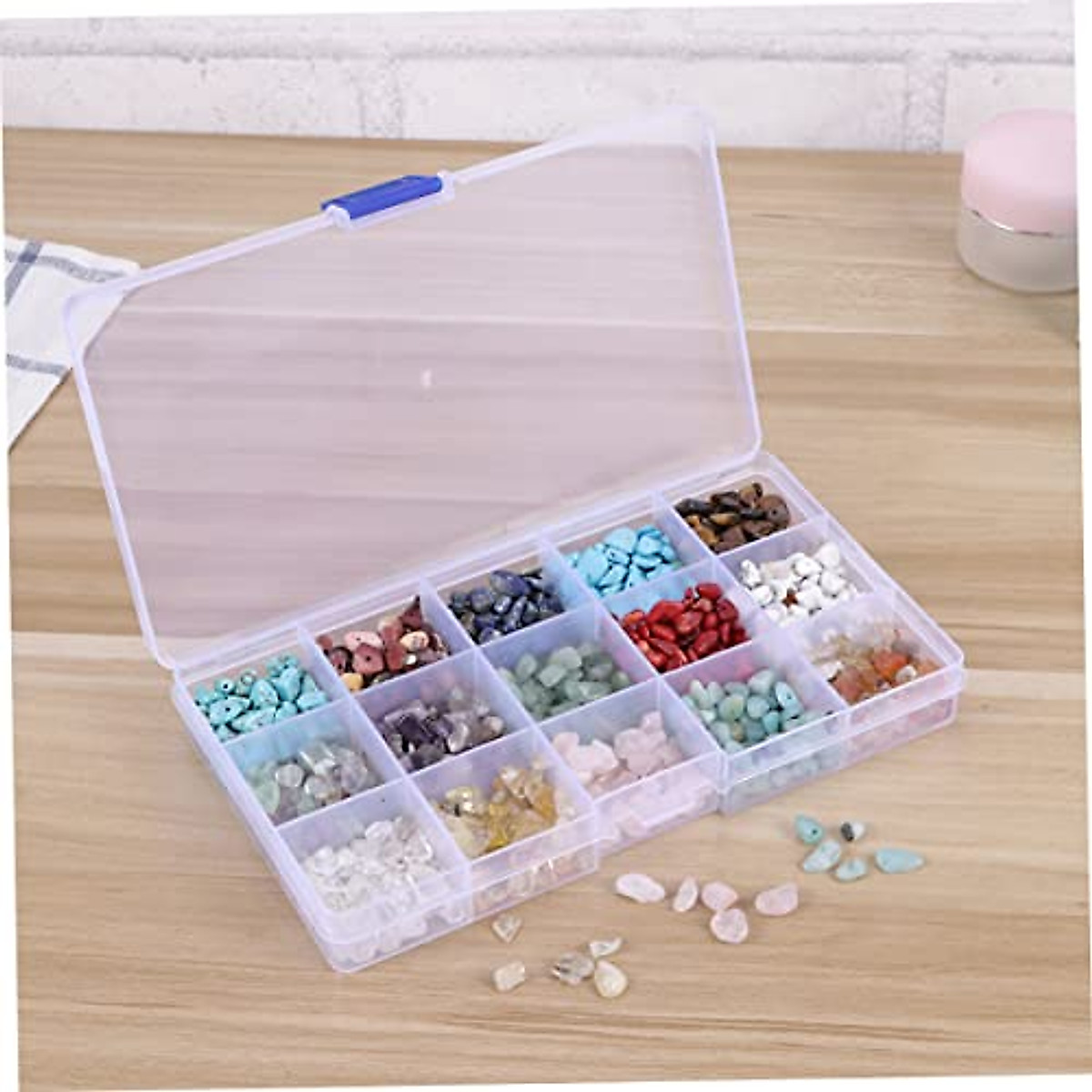 Volleyball Keychains Set Necklace Beads Natural Gemstone Beads DIY Kits Lucky Beads Charm Jewelry Making Findings Natural Beads Kit DIY Beads Hallow Bead Decor Suite Beadwork