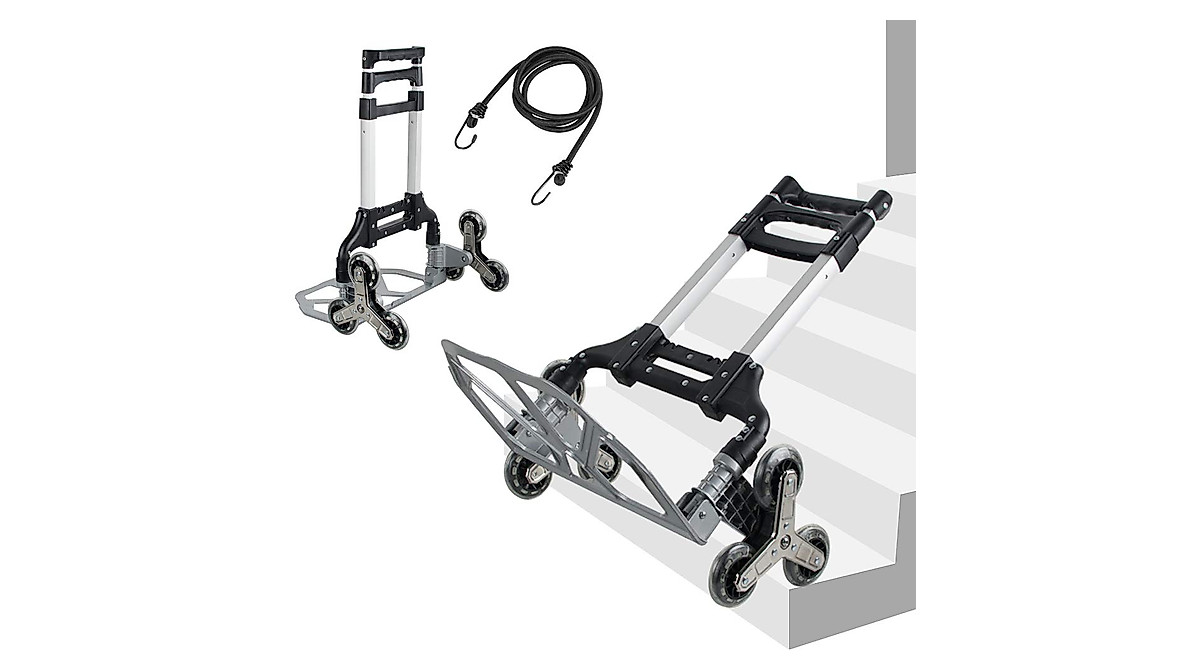 Stair Climbing Cart - Portable & Adjustable Trolley