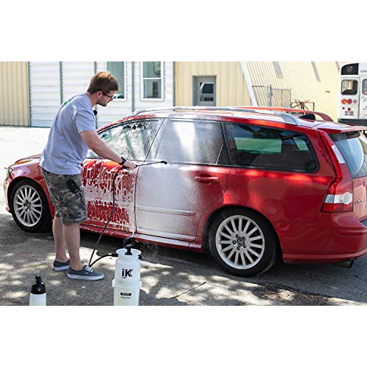 P&S Professional Detail Products - Pearl Auto Shampoo - High Foaming, Easy on Your Auto and Your Hands, Lemon Scent (1 Gallon)