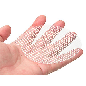 TubShroom Toss 26pk Disposable Drain Covers - Hair Catcher Mesh Sticker Strainers for Shower Bathtub and Bathroom Sink Drains to Prevent Clogged Drains, Half Year Supply