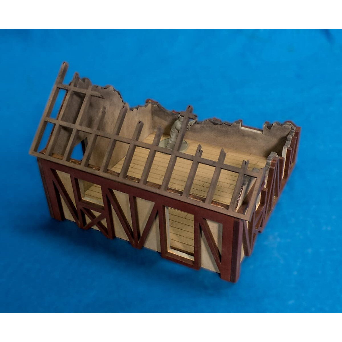 GameCraft Miniatures 28mm Small Half Timber House - 28MMDF550