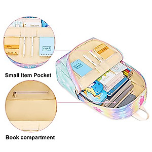 CAMTOP Girls Backpack with Lunch Box set Teen Backpack for School Bookbag