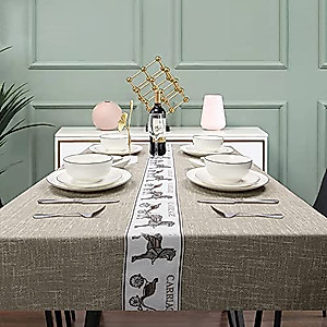 AWHOME 12 Pieces of Simple Design Ceramic Tableware Set, 4 Pieces of 10-inch Dinner Plate, 4 Pieces of 8-inch Dessert Plate, 4 Pieces of 6-inch Cereal Bowl Service for 4