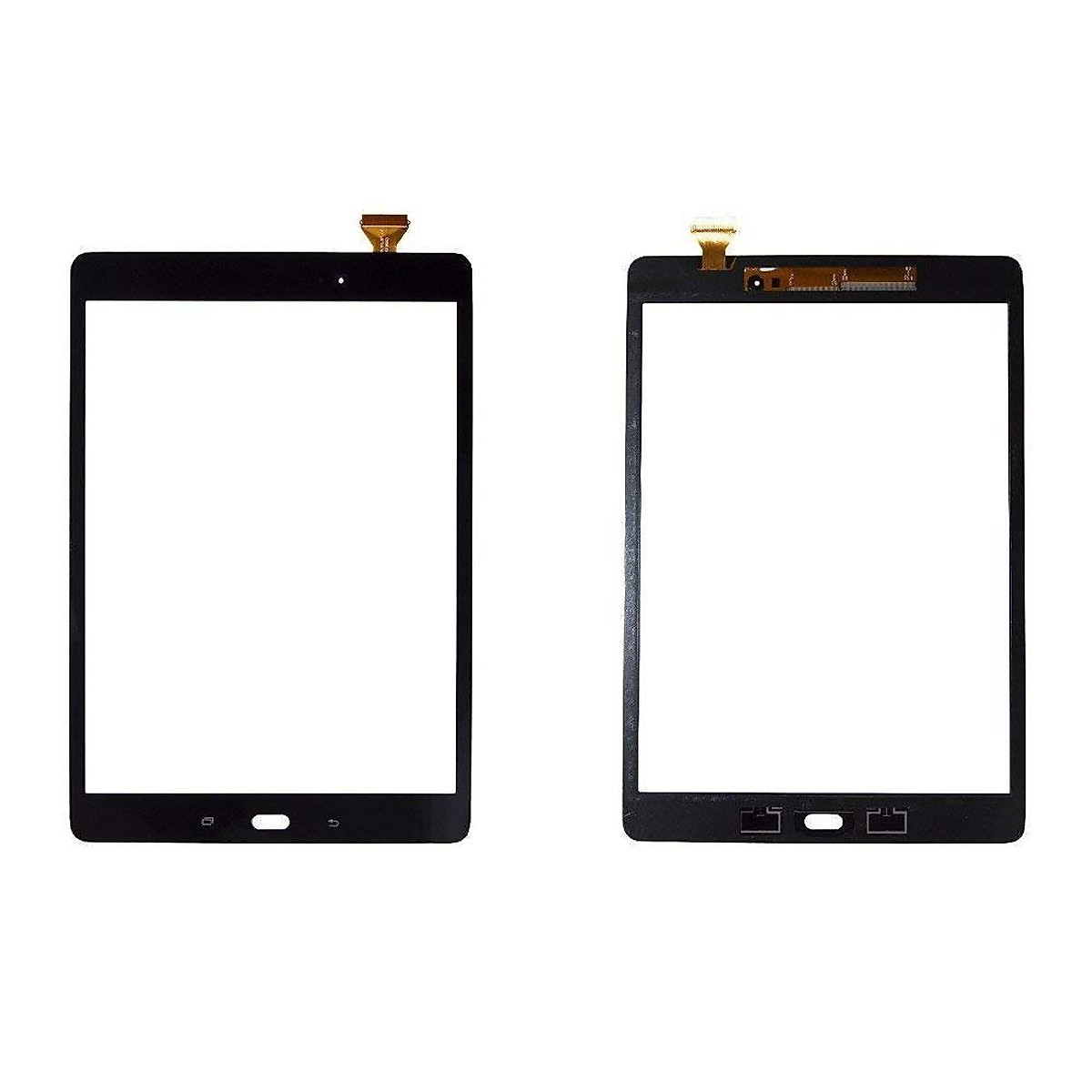T Phael Black Touch Screen Digitizer for Samsung Galaxy Tab A 9.7" - Glass Replacement for SM-T550 SM-T555 T550 T555 (Not Include LCD) with Tools + Pre-Installed Adhesive