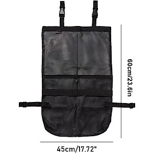 Dual Oxygen Cylinder Bag for Wheelchair, Wheelchair Mesh Storage Bag, Wheelchair Oxygen Cylinder Holder Suitable for Medical, Home and Hospital