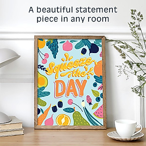 Pink Picasso Kits Self Care Collection Paint by Number for Adults & Beginners | DIY Unique 8x10 Canvas Painting Kits | Color by Numbers Arts Paint Canvas Best for The Young at Heart | Squeeze The Day