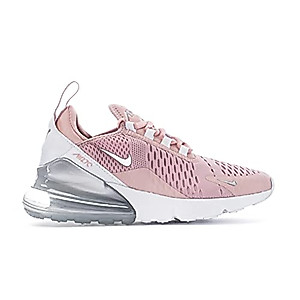 Nike Air Max 270 Pink Oxford/Metallic Silver/White 9.5 B (M)
