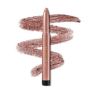 LAURA GELLER NEW YORK Kajal Longwear Kohl Eyeliner Pencil with Caffeine, Smooth & Blendable Makeup, Petal Pink