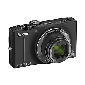 Nikon COOLPIX S8200 16.1 MP CMOS Digital Camera with 14x Optical Zoom NIKKOR ED Glass Lens and Full HD 1080p Video (Black) (Discontinued by Manufacturer)