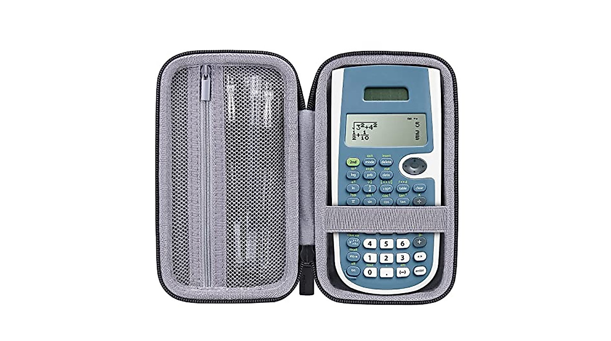 Co2CREA Hard Case for Texas Instruments & Casio Scientific Calculators